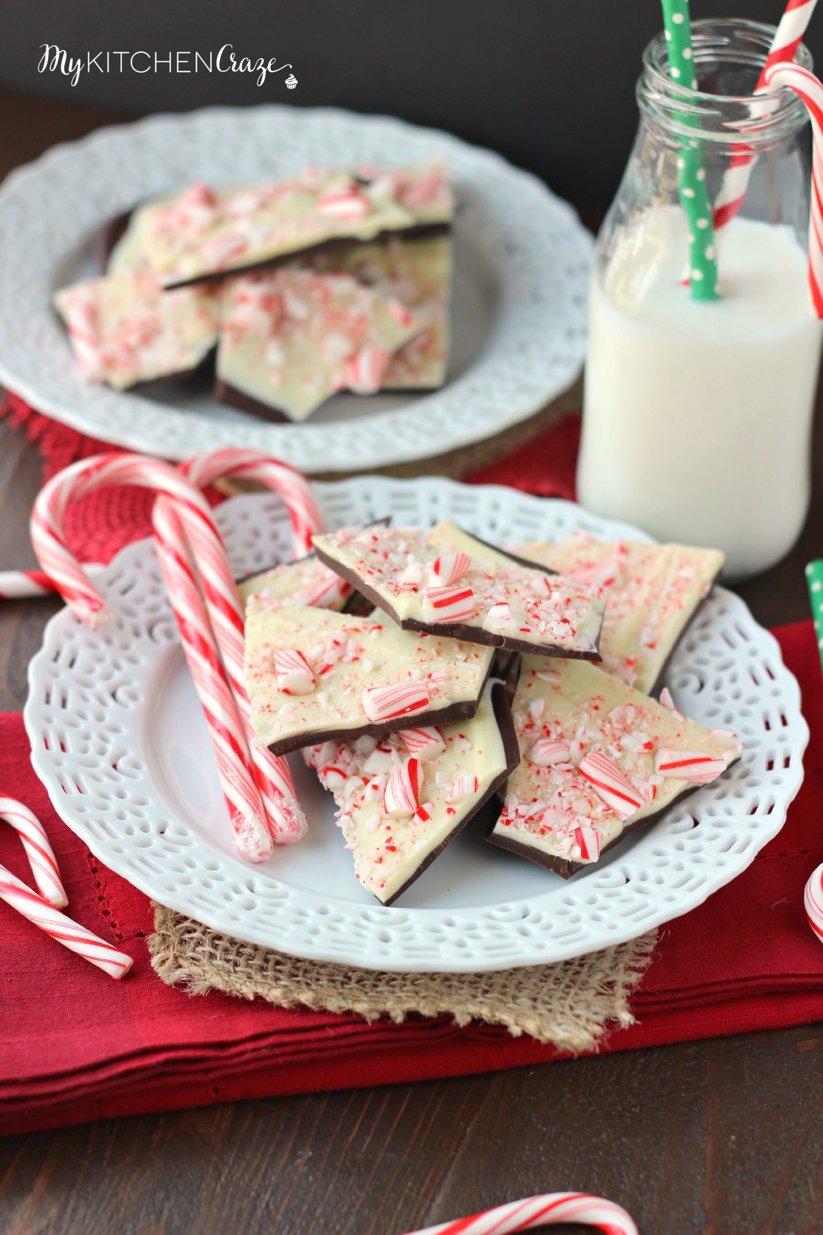 Easy Peppermint Bark My Kitchen Craze